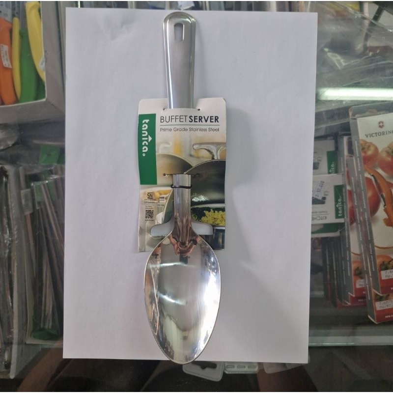 Jual 1033 Serving Spoon Tanica, Sendok Saji Tanica Stainless Steel | Shopee Indonesia