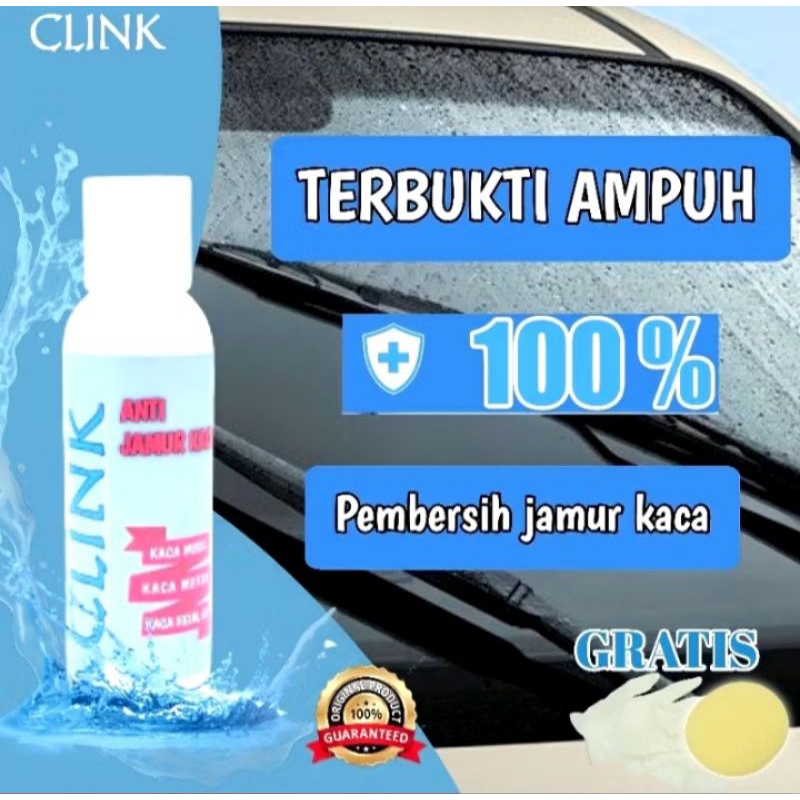 Jual Clink Pembersih kaca mobil aquarium helm jendela CLINK penghilang ...