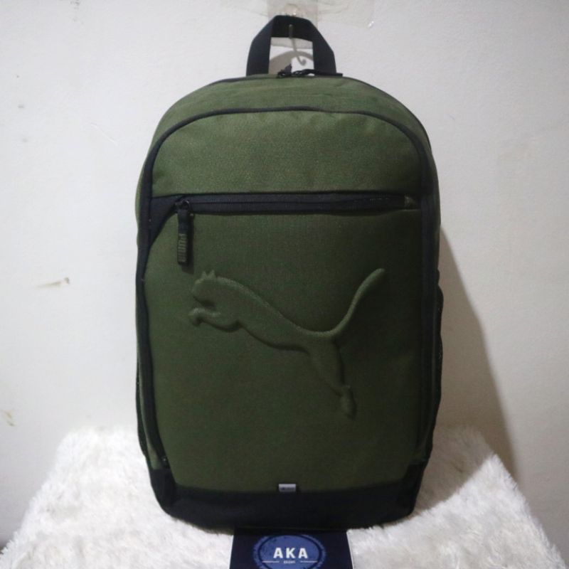 Jual Tas PUMA Buzz Backpack - Olive Night ( original bag 100% ...