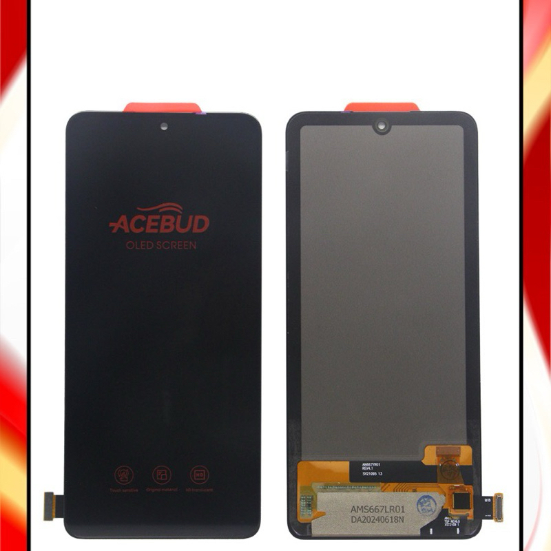 Jual LCD XIAOMI REDMI NOTE 10 PRO (4G) OLED ACEBUD BLACK+T/S/NOTE 11 PRO (4G)/X4 PRO/NOTE 12 PRO ...