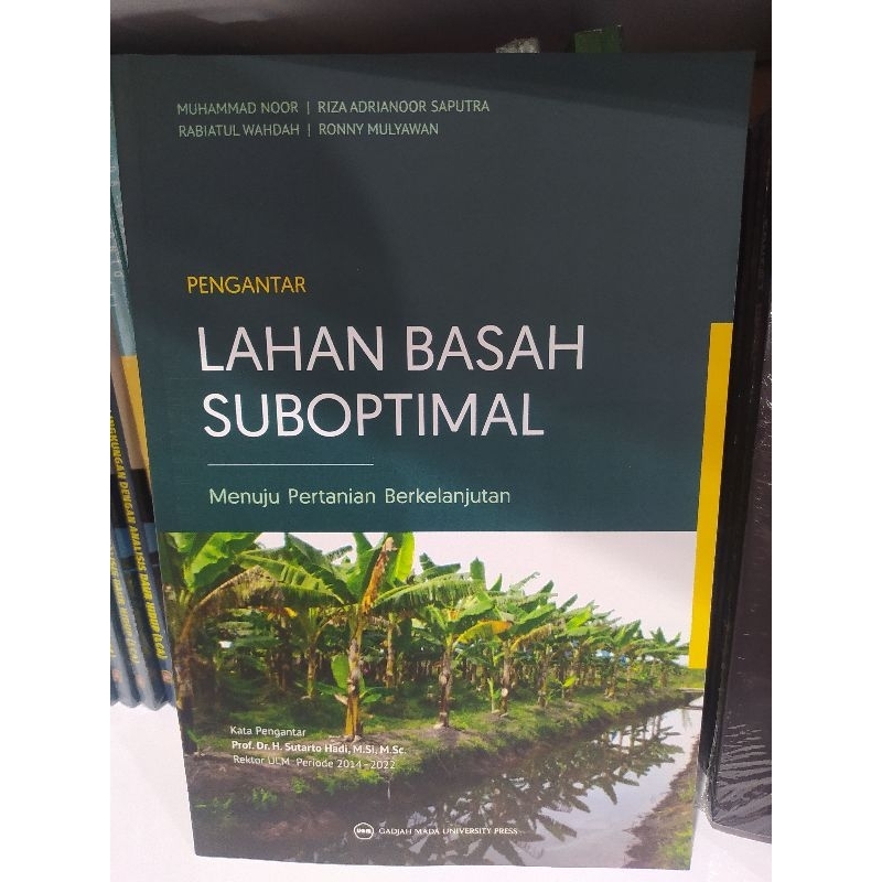Jual PENGANTAR LAHAN BASAH SUBOPTIMAL - MUHAMMAD NOOR | Shopee Indonesia