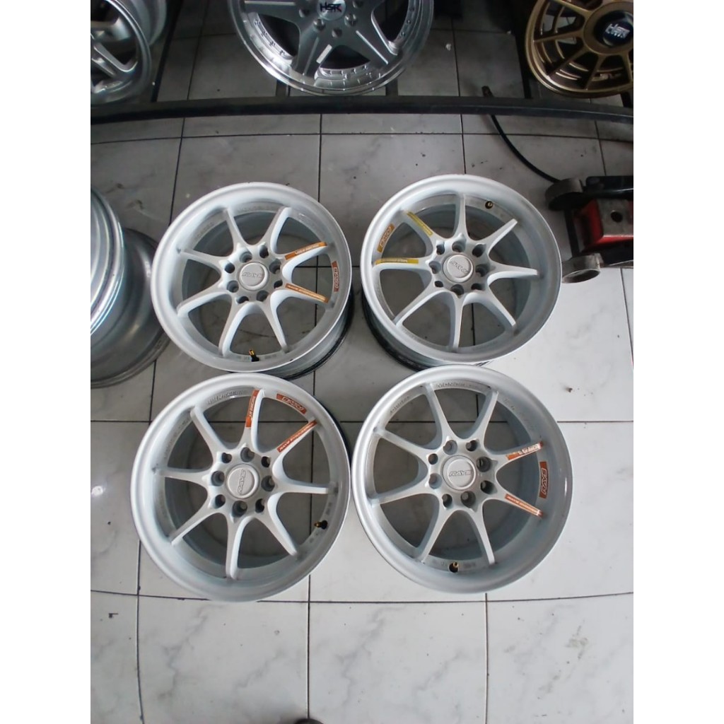 Jual Velg Mobil Seken Racing Ce28 Ring 15 Lebar7 Pcd x100/114,3 | Shopee Indonesia