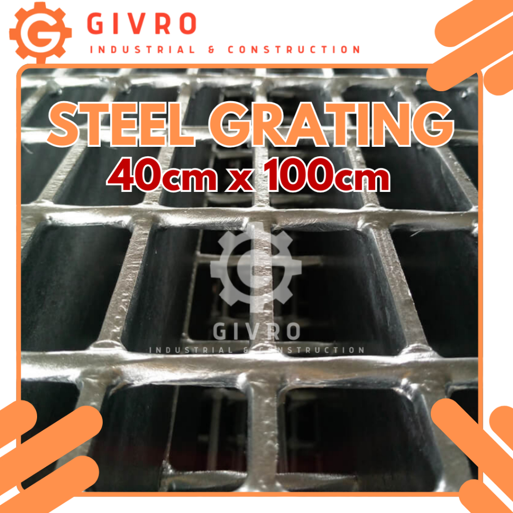Jual Steel Grating 40CM Besi Galvanis Anti Karat Untuk Tutup Selokan ...
