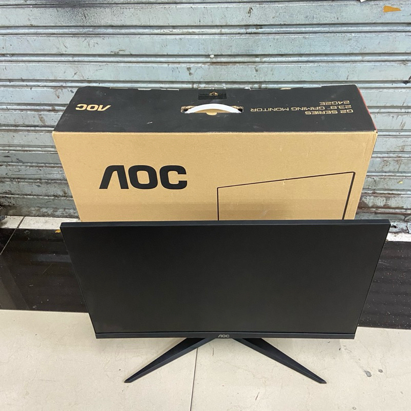 Jual Monitor AOC 144hz 24 Inchi IPS Lengkap Dus | Shopee Indonesia