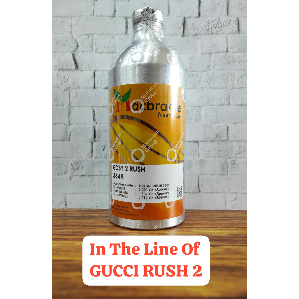 Jual GOSY 2 RUSH BY MACBRAME KEMASAN SEGEL KALENG 1KG ( ORIGINAL ...