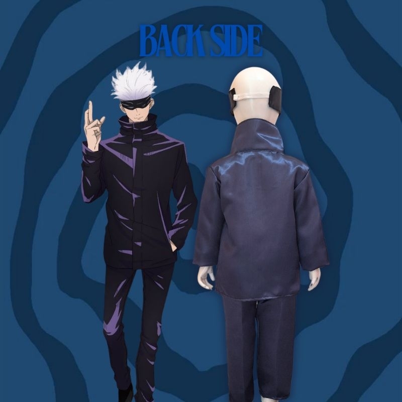 Jual Kostum Gojo Satoru Jujutsu Kaisen Untuk Anak | Gojo Satoru Jujutsu ...