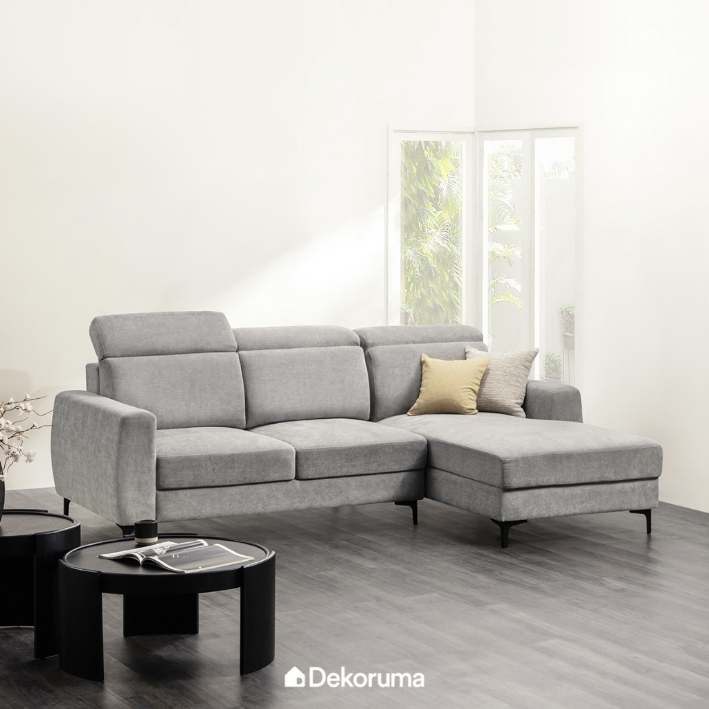 Jual Dekoruma TOKYU Sofa L Minimalis / Sofa Tamu | Shopee Indonesia