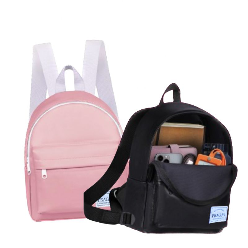 Jual PRAGJA Tas Ransel Cewe Serbaguna Tas Ransel Mini | Shopee Indonesia