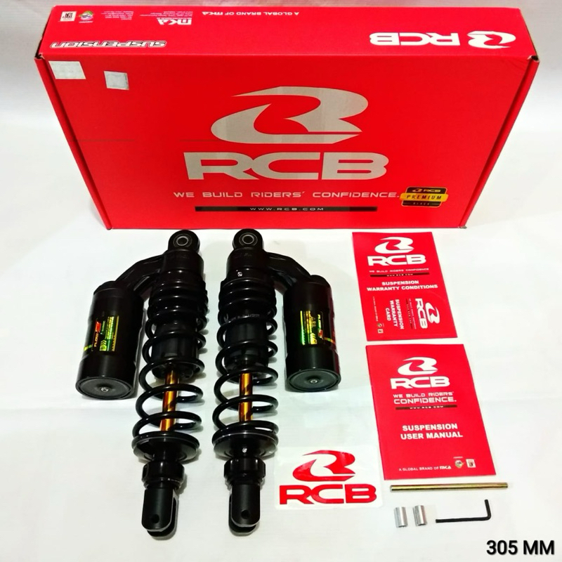 Jual SHOCK TABUNG RCB FLOW S 305MM AEROX 155 NEW NMAX 2020 | Shopee ...