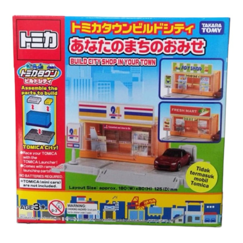 Jual Tomica World Build City Shop In Your Town | Shopee Indonesia