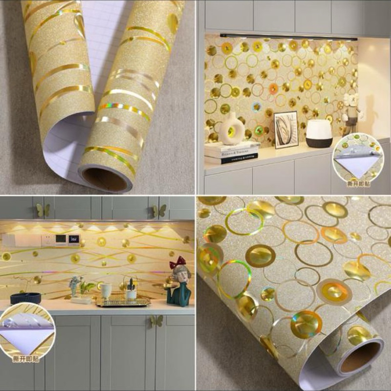 Jual Wallpaper dinding serba bisa bahan sudah ada Lapisan lemny L122Cm ...