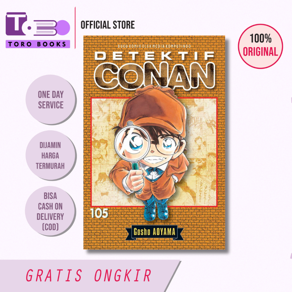 Jual Komik Seri : Detektif Conan 105 - Aoyama Gosho | Shopee Indonesia