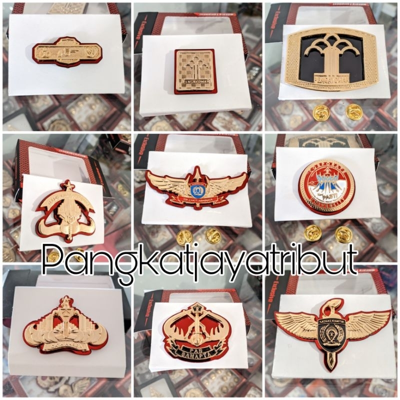 Jual BREVET WING ATRIBUT KUMHAM PERLENGKAPAN KUMHAM TERBARU PENGAYOMAN ...