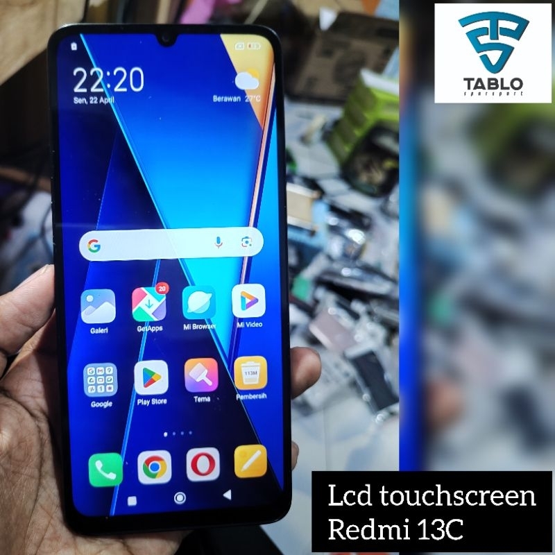 Jual LCD Touchscreen Frame Xiaomi Redmi 13C original copotan hp | Shopee Indonesia