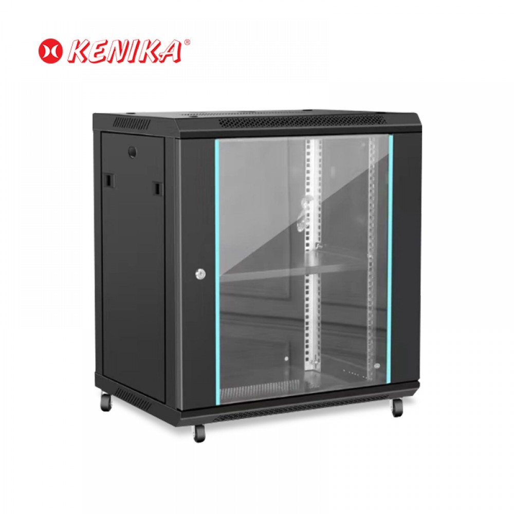 Jual KENIKA WALLMOUNTED RACK SERVER 12U Close Wallmount Rak Kabinet RM ...