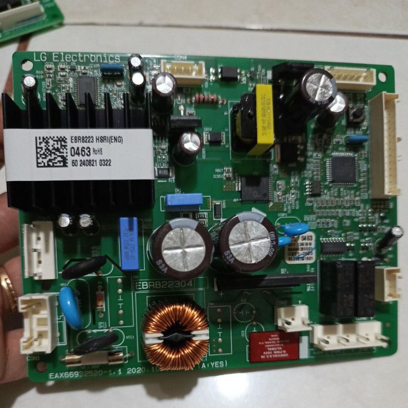 Jual Modul Pcb kulkas 2 pintu LG inverter EBR8223-0463 Original ...