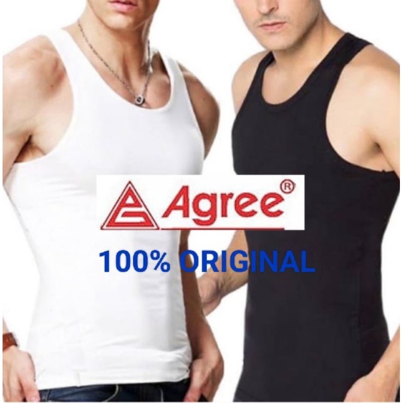 Jual KAOS DALAM PRIA AGREE SINGLET COWOK SA 004 M-XXL | Shopee Indonesia