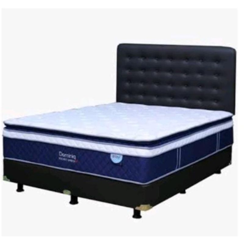 Jual spring bed set dominiq central (dipan kasur dan sandaran) | Shopee ...