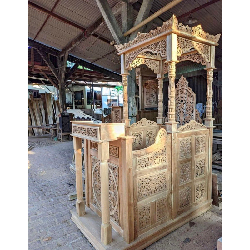 Jual Mimbar Masjid/Mimbar Pidato/Mimbar Ceramah | Shopee Indonesia