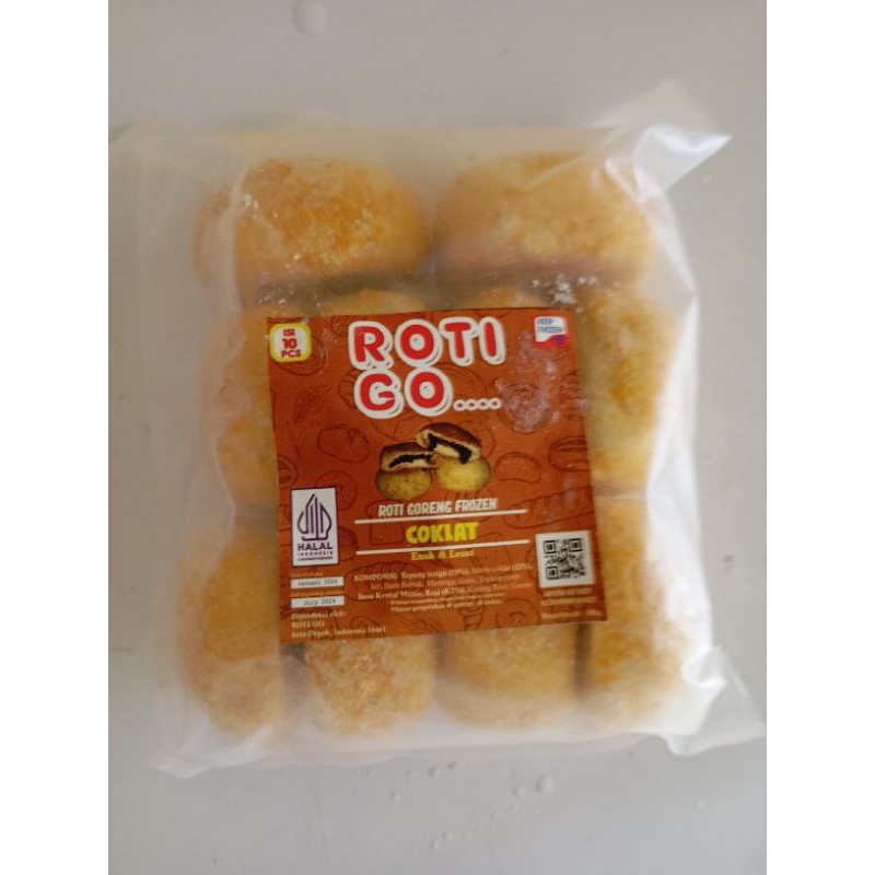Jual Roti Go Roti Goreng Coklat Isi 10 | Shopee Indonesia