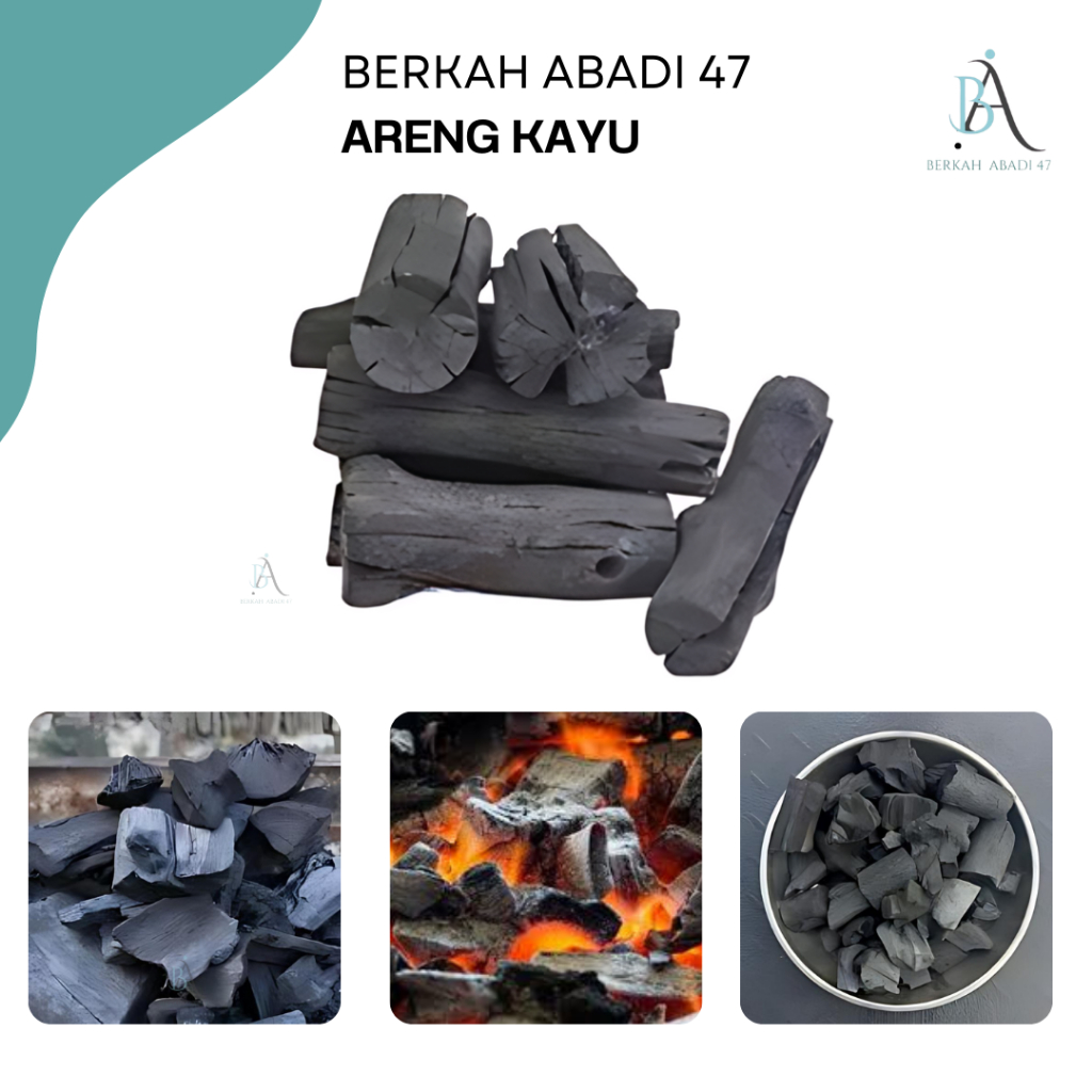 Jual Arang Kayu Bakar Untuk Pupuk Tanaman Bakaran Sate BBQ Areng Kayu 500gr Arang Kayu Media ...