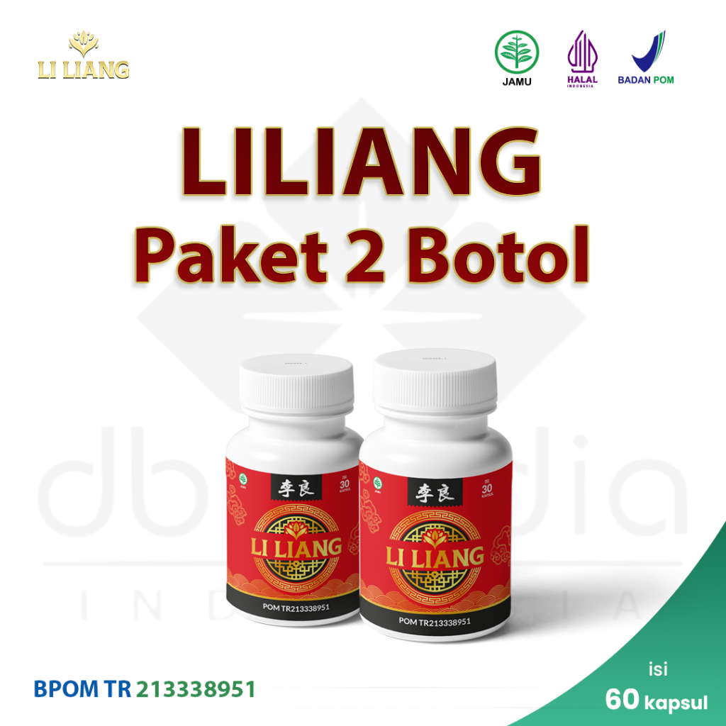 Jual LI LIANG ISI 60 KAPSUL PAKET HEMAT 2 BOTOL ORIGINAL | Shopee Indonesia