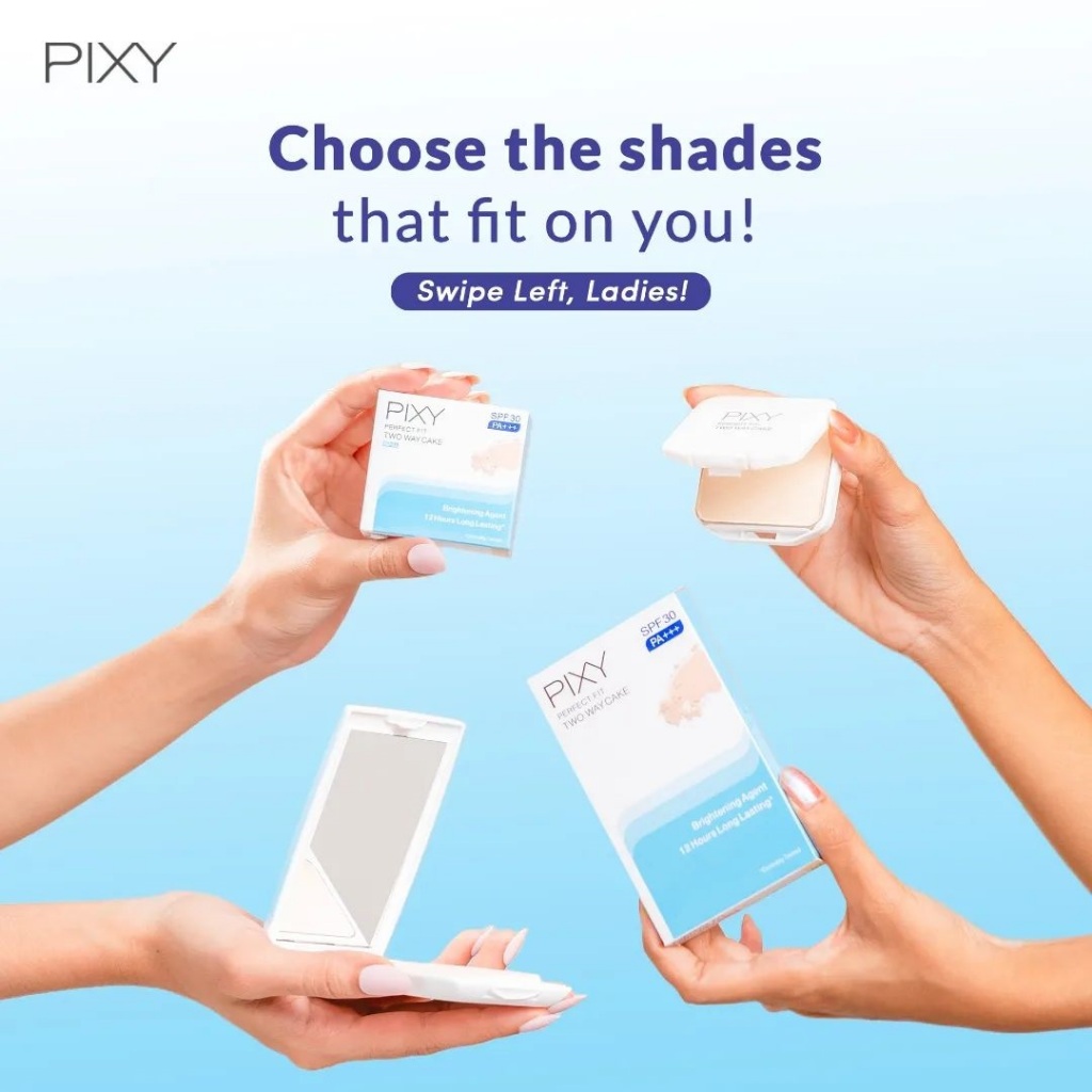 Jual PIXY Perfect FIT TWC Full & Refill || Pixy Matte UV Whitening Two ...