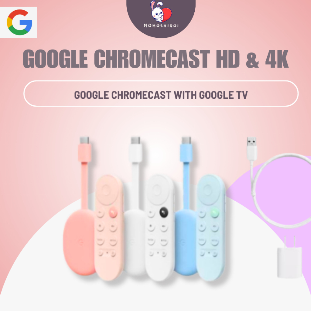 Jual Google Chromecast 4K HD with Google TV 4th Gen Support New BNIB 2160p Original | Shopee ...
