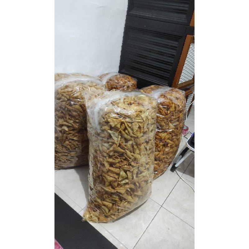 Jual 1 bal isi 5 kg keripik pangsit keripik bawang | Shopee Indonesia