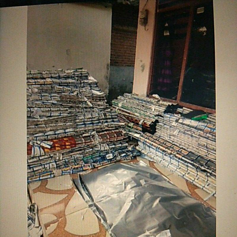 Jual plastik daur ulang bahan kerajinan 10 lembar | Shopee Indonesia