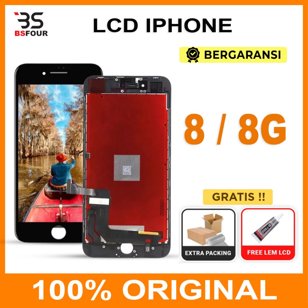 Jual LCD IPHONE 8 / 8G FULLSET TOUCHSCREEN | Shopee Indonesia