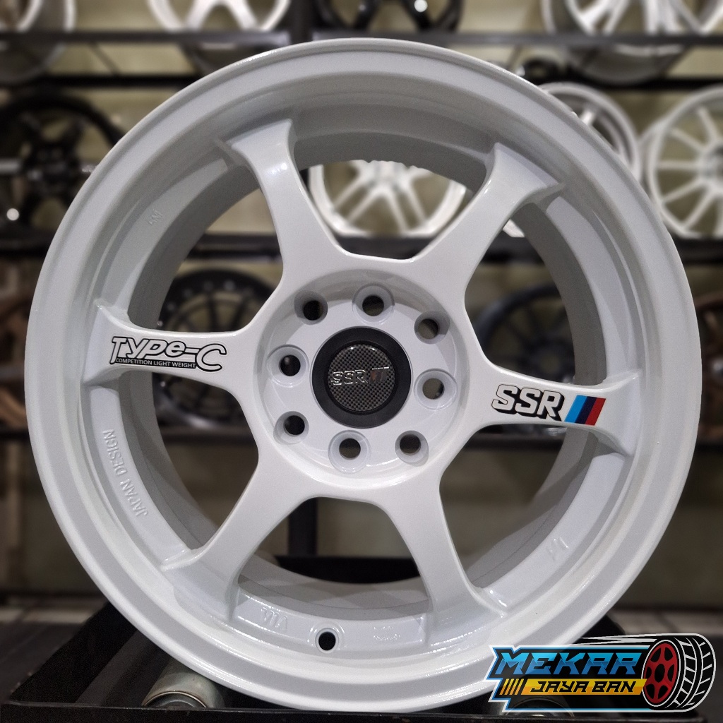 Jual SSR Type C R15 Double PCD 4x100 Dan 4x114 ET40 Lebar 6,5 BARU ...