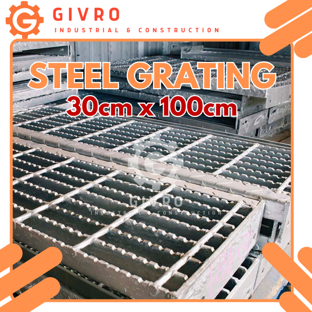 Jual Steel Grating 30CM Besi Galvanis Anti Karat Untuk Tutup Selokan ...