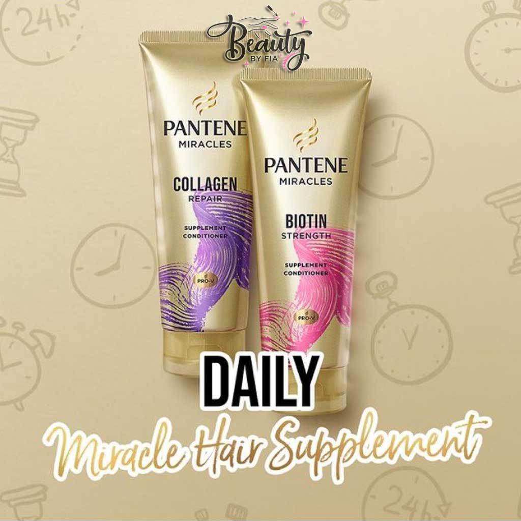 Jual Kondisioner Pantene - Pantene Miracles Collagen Repair & Biotin Strenght Supplement ...