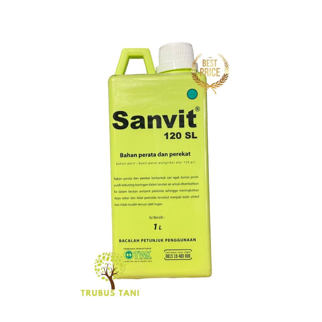 Jual Bahan perekat dan perata Sanvit 120 SL 1 Liter | Shopee Indonesia