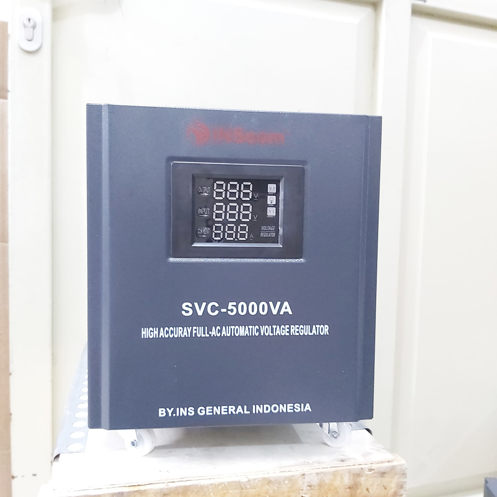 Jual Stavolt Stabilizer SVC 5000 Watt INSCOM | Shopee Indonesia