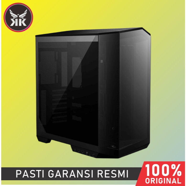 Jual MSI MAG PANO 100L PZ BLACK MID TOWER BTF PC CASE CASING GAMING ...