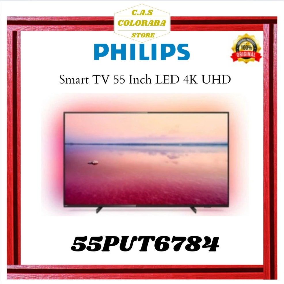 Jual TV PHILIPS 55PUT6783 SMART TV 55 INCH LED 4K UHD 55PUT67 55PUT ...