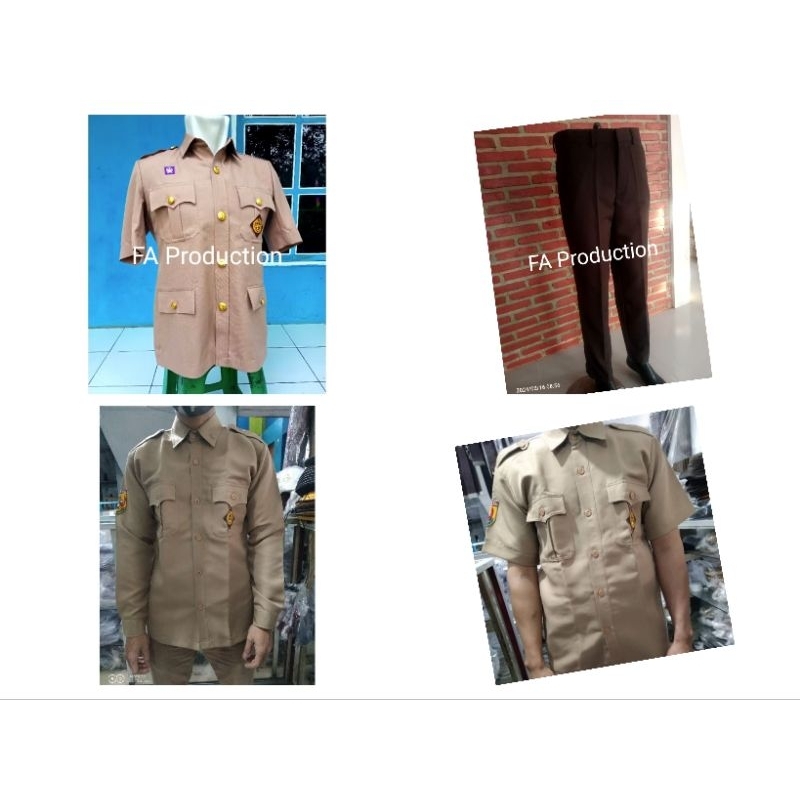 Jual SERAGAM PDH PRAMUKA PEMBINA PRIA. PRAMUKA PEMBINA PRIA | Shopee ...