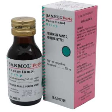Jual Sanmol Forte Sirup 60 ml | Shopee Indonesia