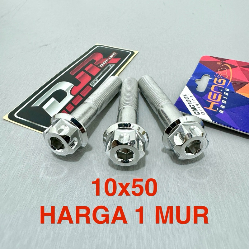 Jual BAUT 14 PROBOLT 10x50 STAINLESS model GS1 original HENG THAILAND ...