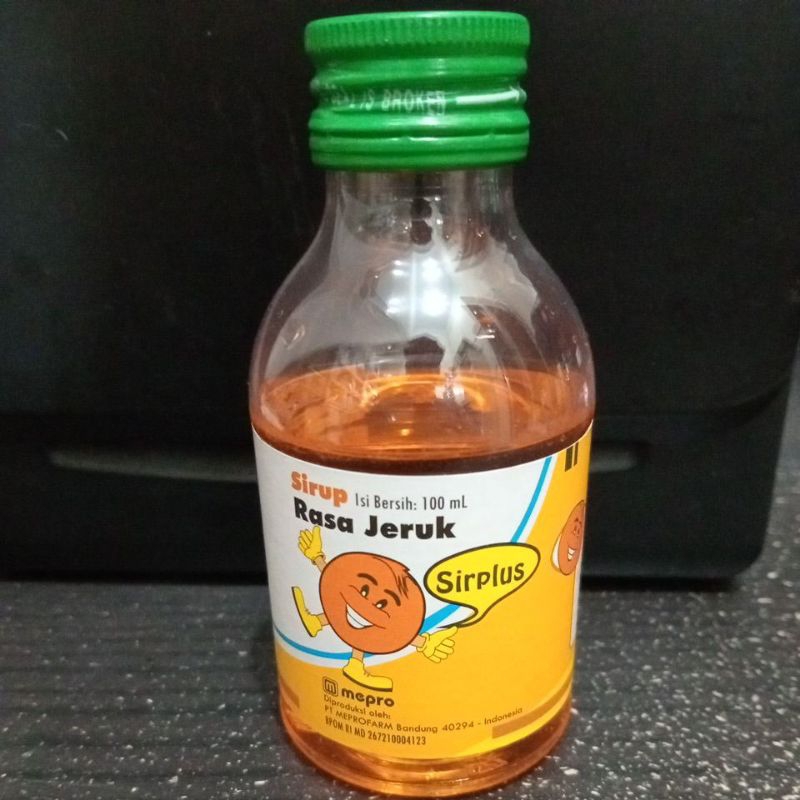 Jual SIRPLUS sirup rasa jeruk 100 ml | Shopee Indonesia