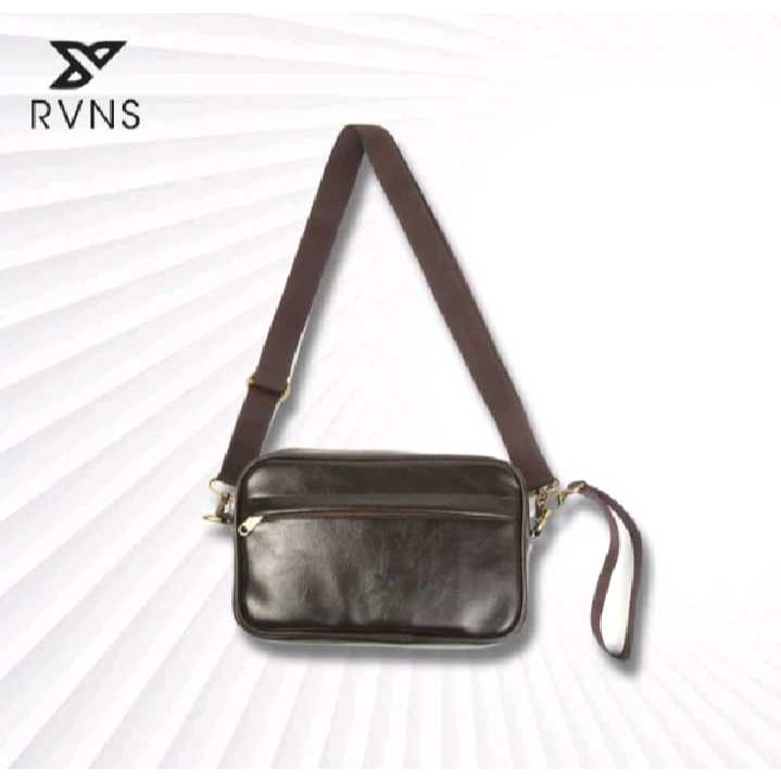 Jual Ravens Bag Official - RVNS Handbag Hitam | Handbag Kulit 3 Fungsi ...
