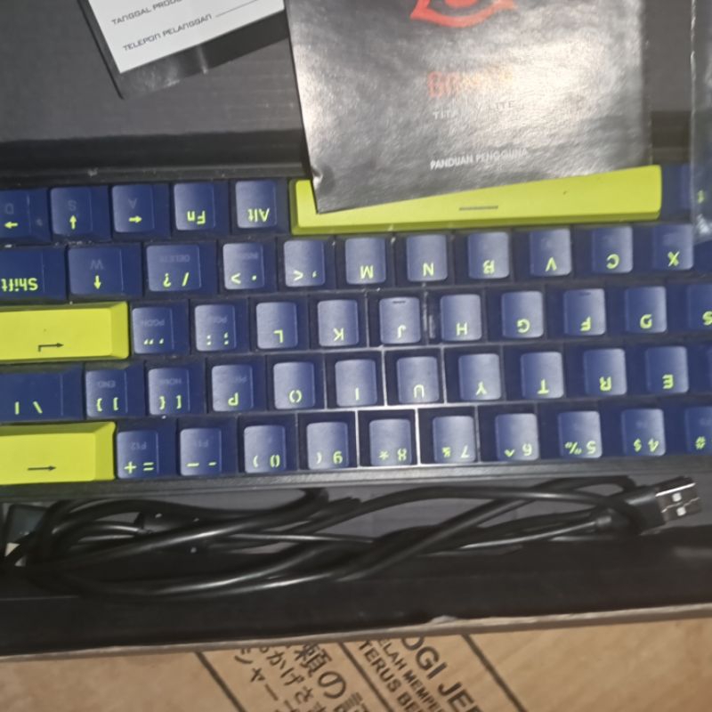 Jual KEYBOARD GAMEN TITAN V LITE SECOND BARU | Shopee Indonesia