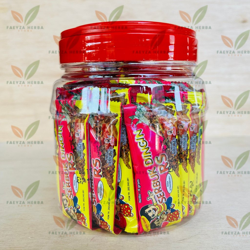 Jual Permen serbuk dingin anak isi 42 Sachet Rasa Strawbery | Shopee ...