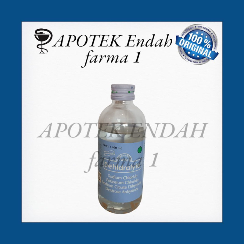 Jual DEHIDRALYTE larutan pengganti cairan pada tubuh | Shopee Indonesia
