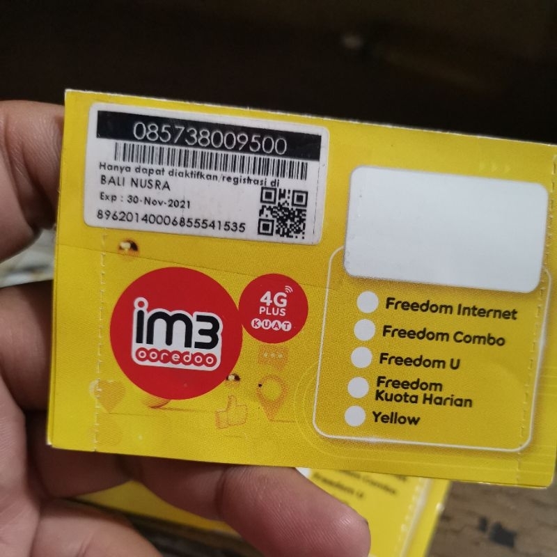 Jual INDOSAT OOREDOO DOUBLE RATUSAN update Juli | Shopee Indonesia