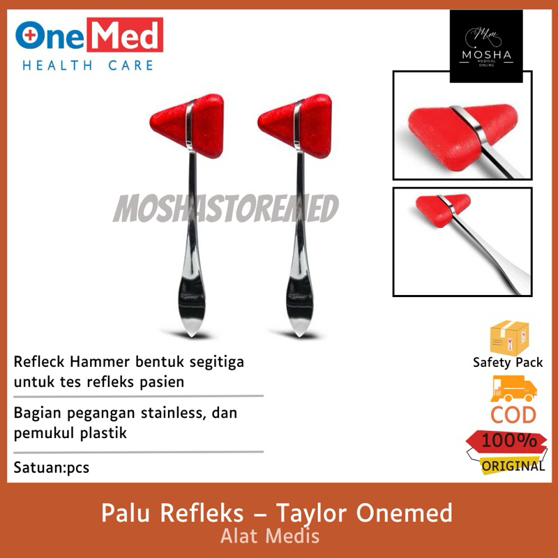 Jual ONEMED-Reflex Hammer Taylor Segitiga | Shopee Indonesia