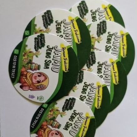 Jual Cetak Sticker A3 Bontak /Cromo /Sticker label produk/sticker ...