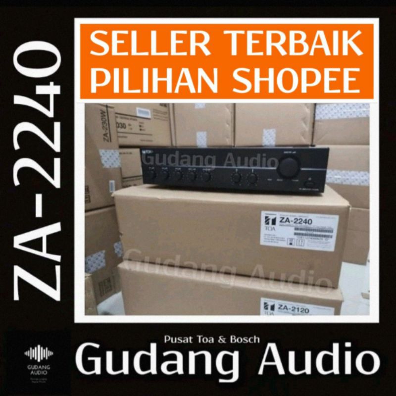 Jual Mixer amplifier toa ZA-2240 240 watt power ampli amplifier | Shopee Indonesia